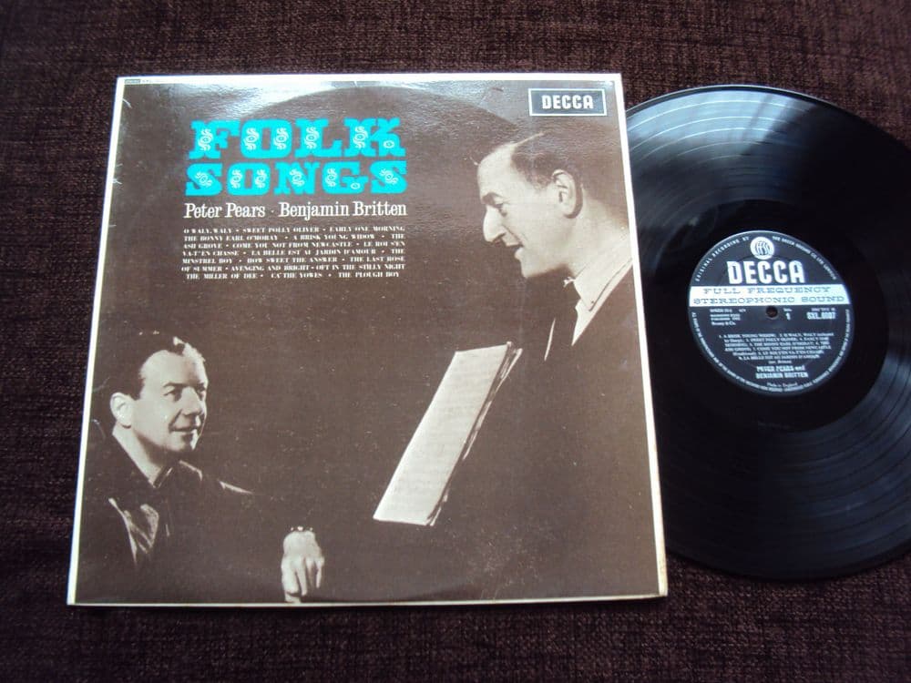 Britten Pears "Folk Songs" SXL 6007