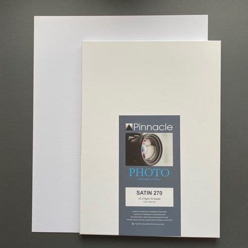 A3 Pinnacle Satin 270 Ice White 500x400mm Mount Board a3-pinnacle-satin-270-ice-white-500x400mm-mount-board