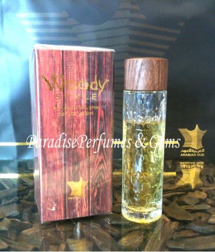 WOODY STYLE BY ARABIAN OUD PERFUME FRAGRANCE EDP SPRAY
