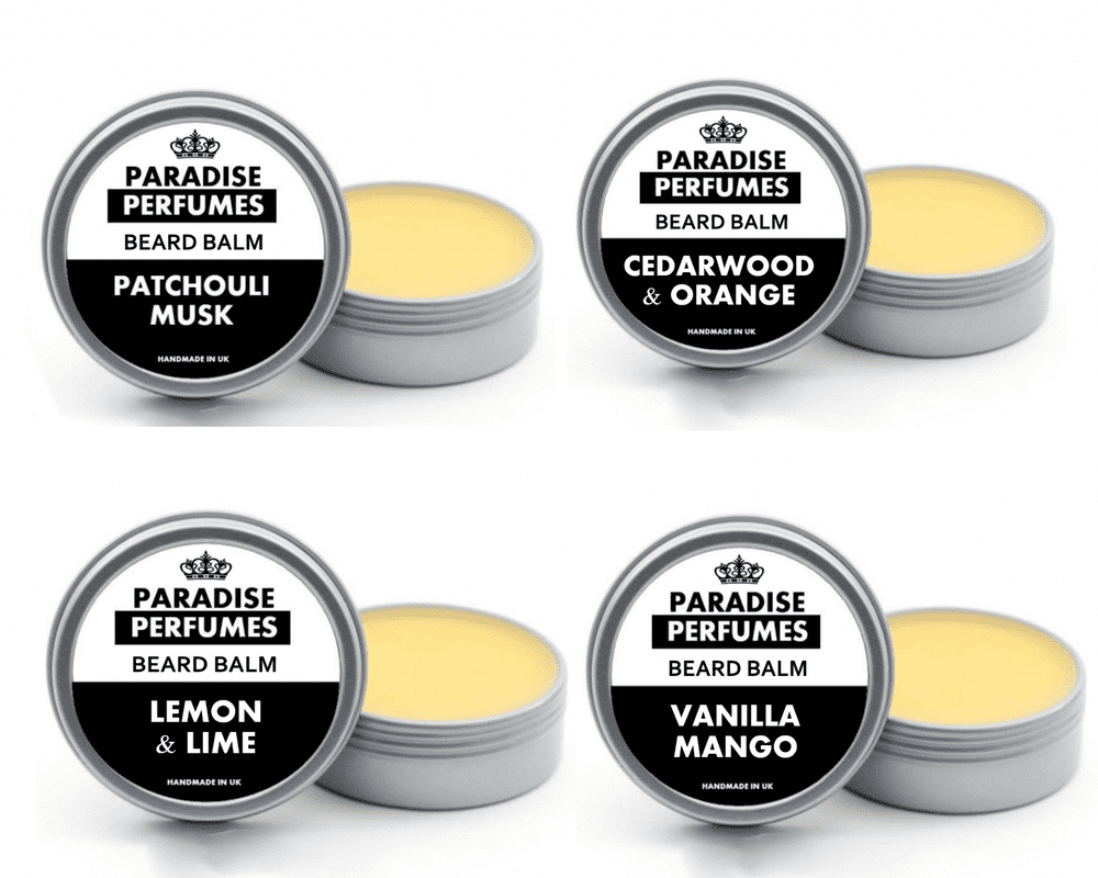 Beard Balm For Men by Paradise Perfumes - Growth Grooming Conditioning ...
