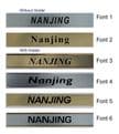 Nanjing Clock Name Plate World Time Zone City Wall clocks Sign custom ...