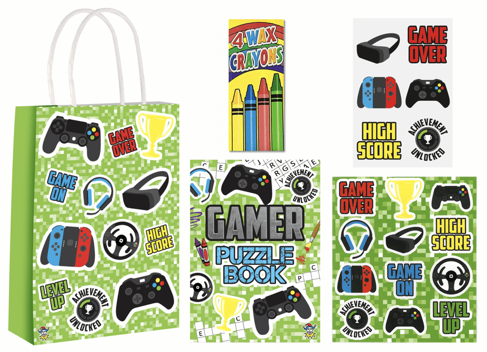 Gamer Pre-filled Party Gift Bag 4T
