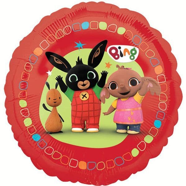 18" Bing Characters Foil Balloon