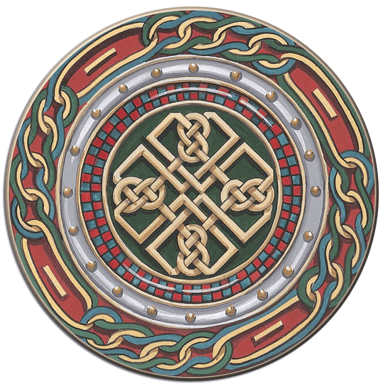 Irish Celtic Coaster - Celtic Shield