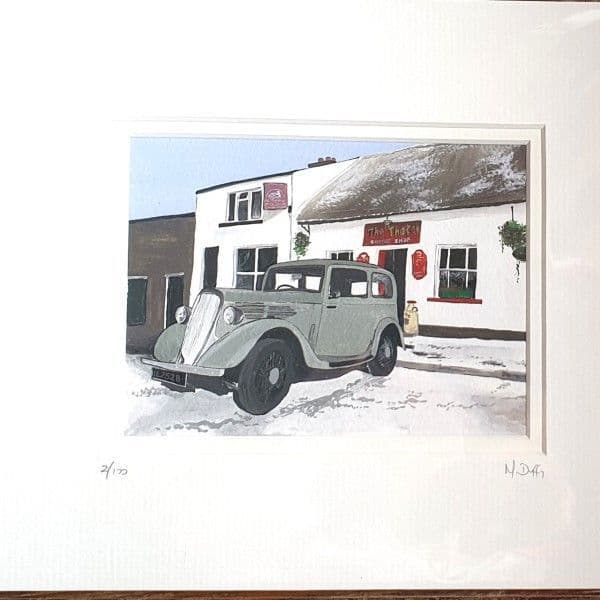 The Standard Nine Vintage Car in Belleek