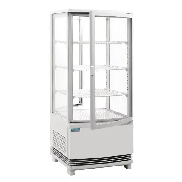 Special Offer Polar C-Series Curved Door Display Fridge 86Ltr White
