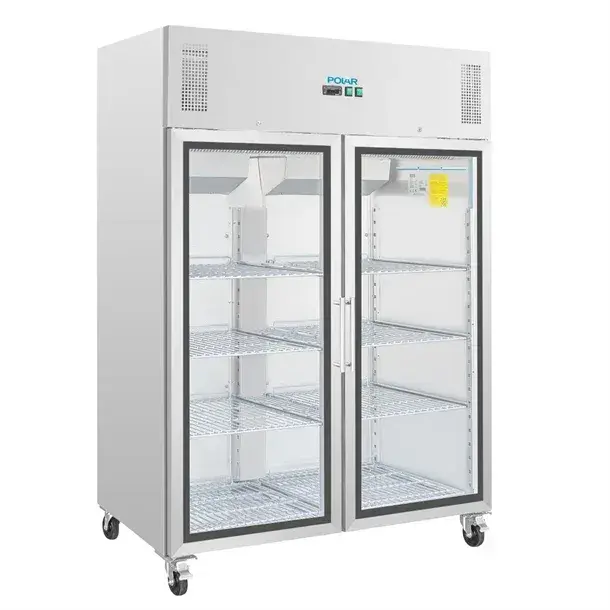 Polar G Series Upright Double Door Gastro Display Fridge 1200Ltr
