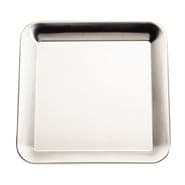 Pure Stainless Steel Trays 6x Bowls
