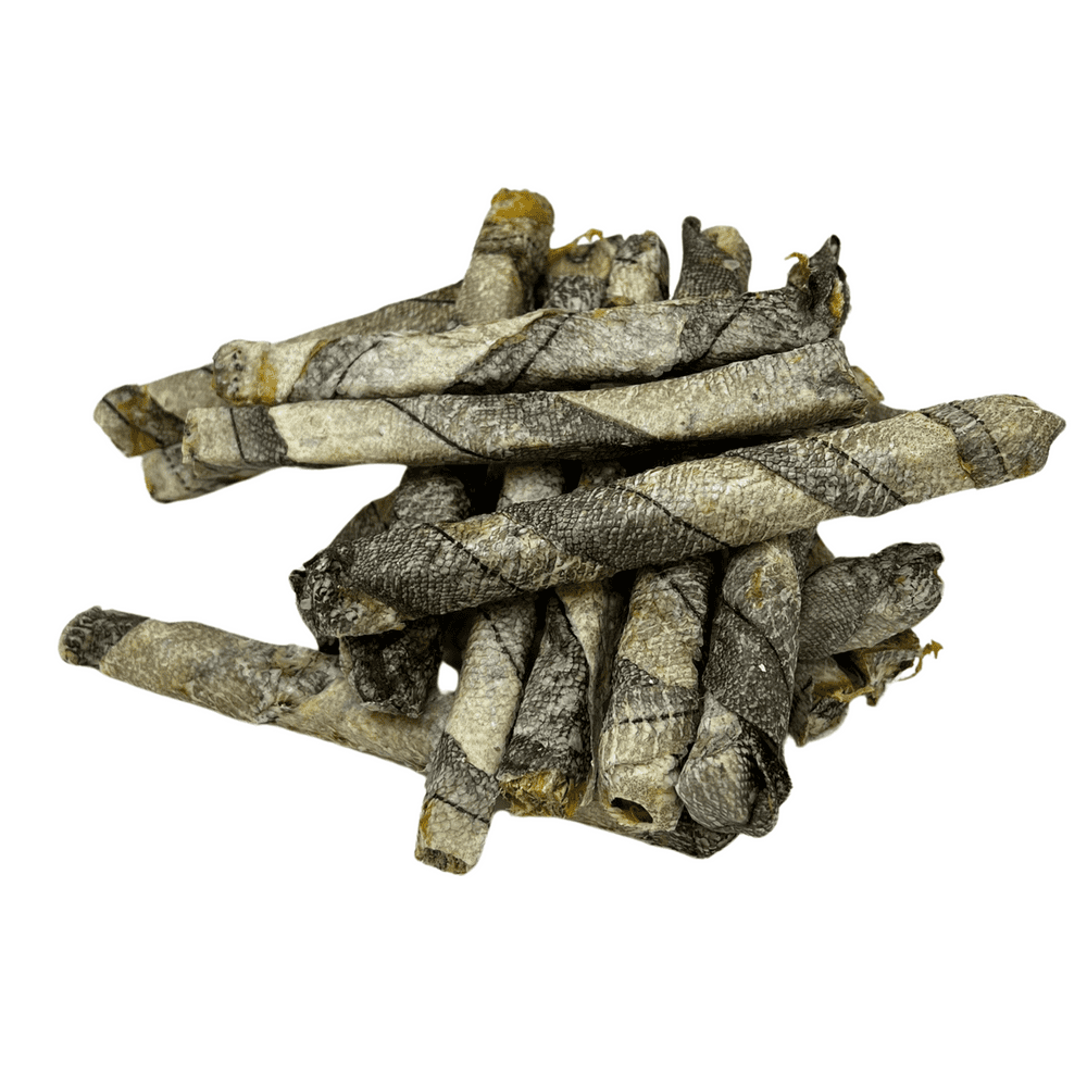 100 Fish Haddock Throw Stick Long Lasting Dog Chew Bar 500g