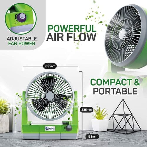 Anywhere Fan Portable Cordless Pet Dog Personal Desk Fan Quiet Crate ...