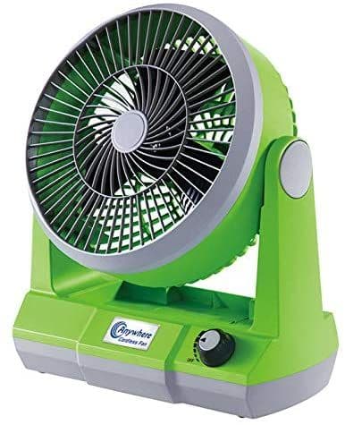 Anywhere Fan Portable Cordless Pet Dog Personal Desk Fan Quiet Crate ...