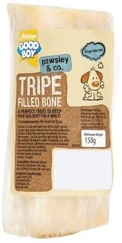 Good Boy Tripe Calcium Filled Bone Dog Bones 150g