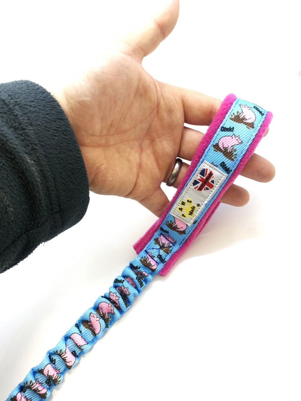 Paws Made Paws made Designer Bungee handle dog toy Tug Handle strong ...