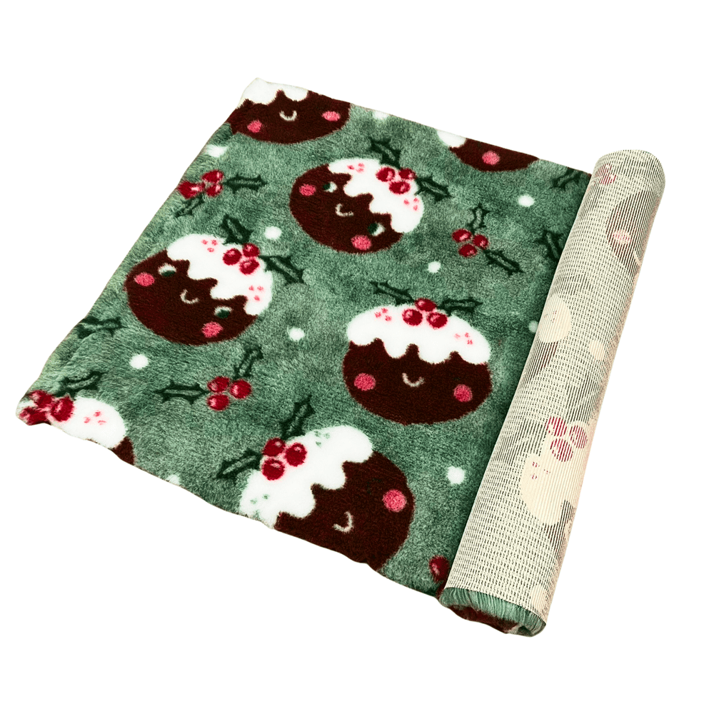 Pawstrading Premium Christmas Pudding Pud Anti-Slip Backed Vet Bedding ...
