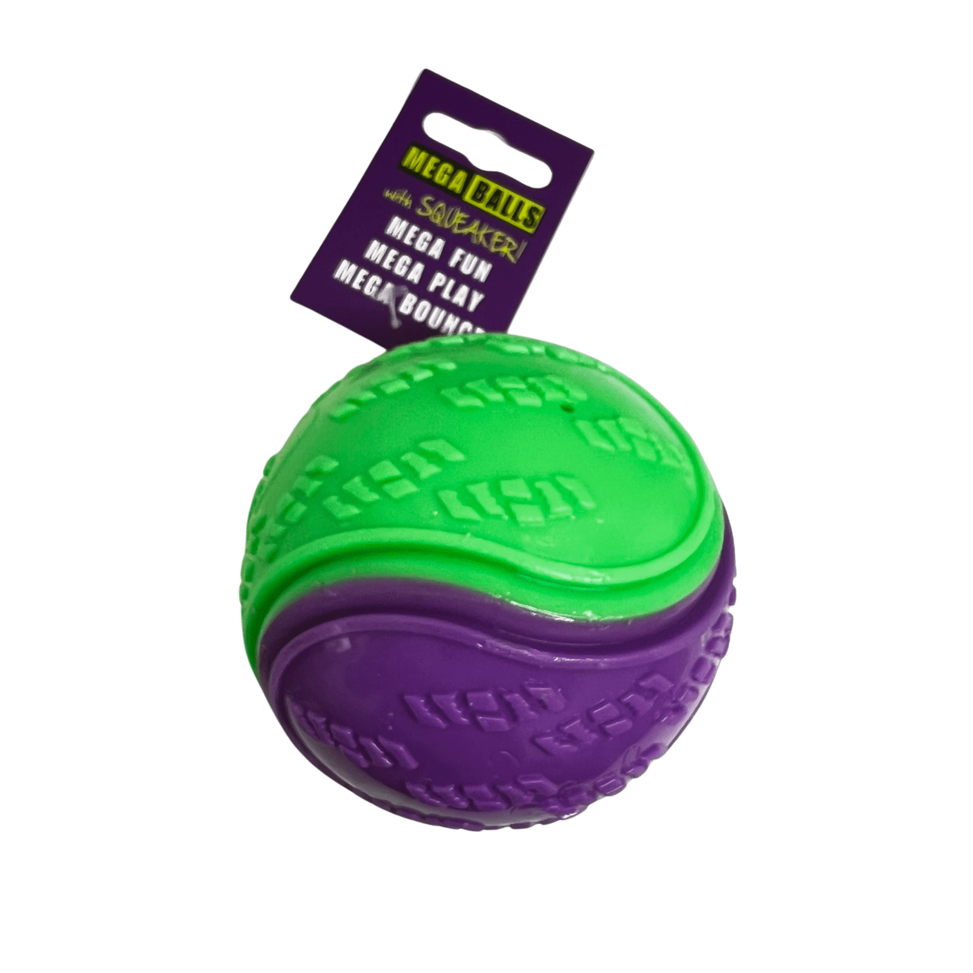 TPR Mega Ball LARGE With Squeaker 9cm One of the best dog balls Scoobie ...