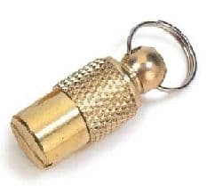 Metal name barrel ID tag disc Choose from Dog or Cat sized