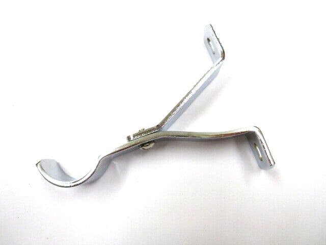 2 Swish Pole Brackets 28mm Chrome Bay Window Corner Support