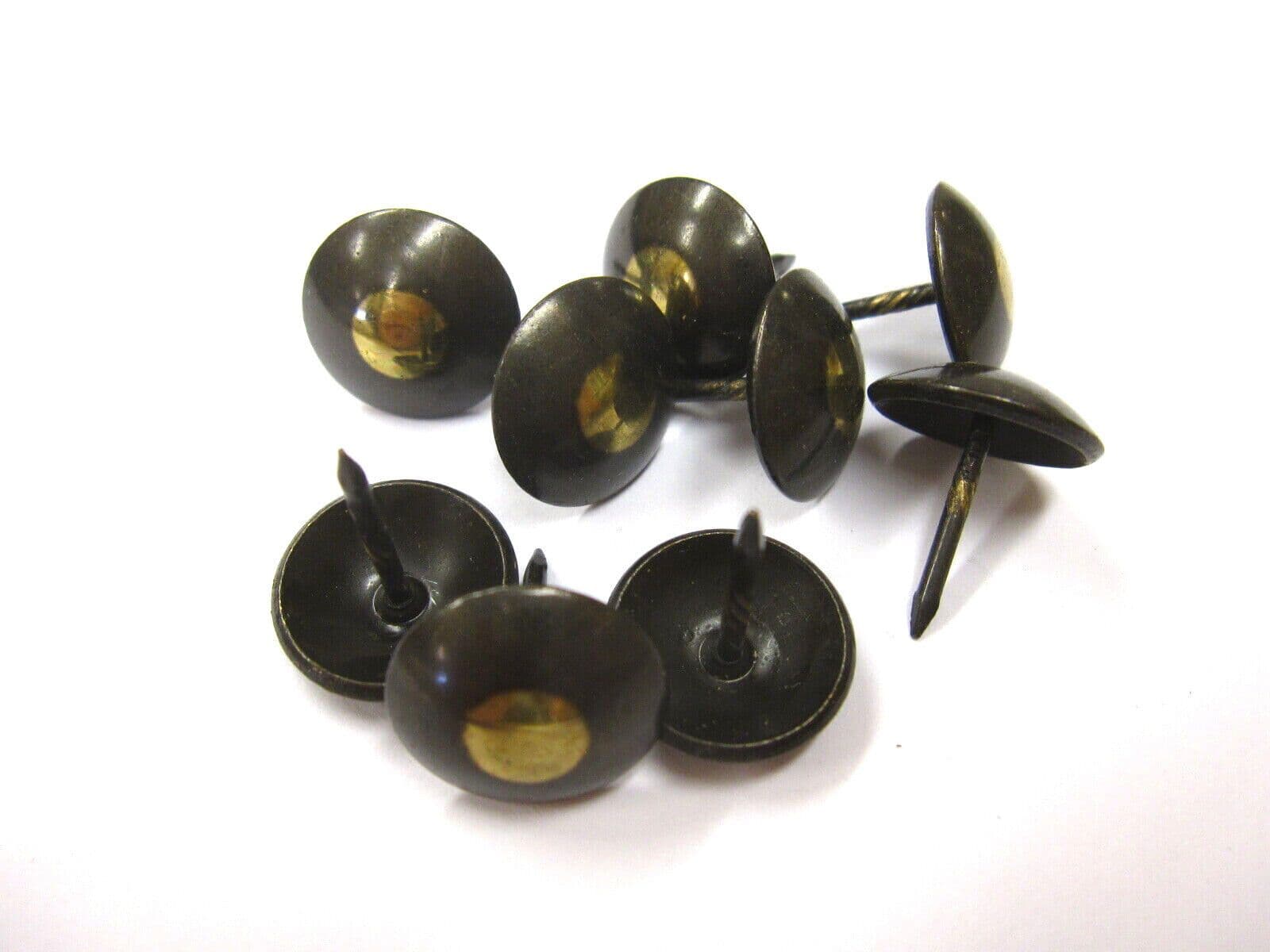 Box of 300 16mm Diameter Baroc Upholstery Nails with 15mm long shank