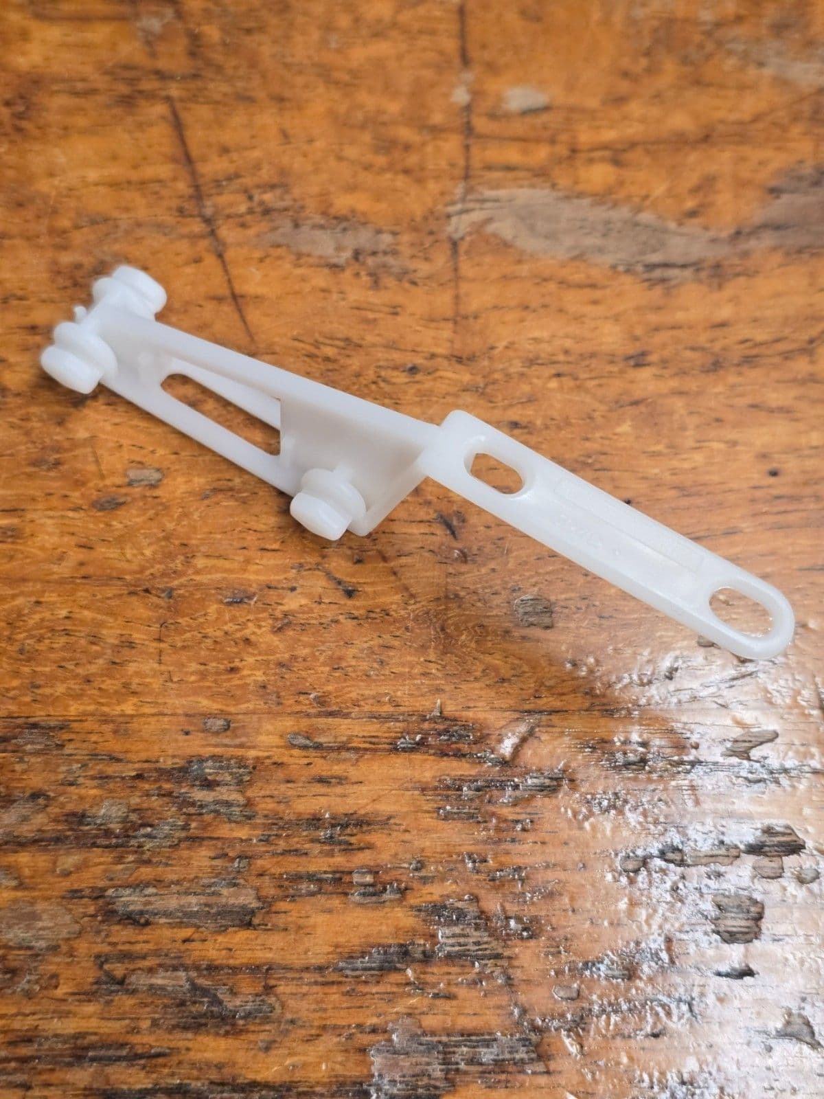 Silent Gliss Curtain Track Overlap Arm 3242 White strong Nylon Drape ...