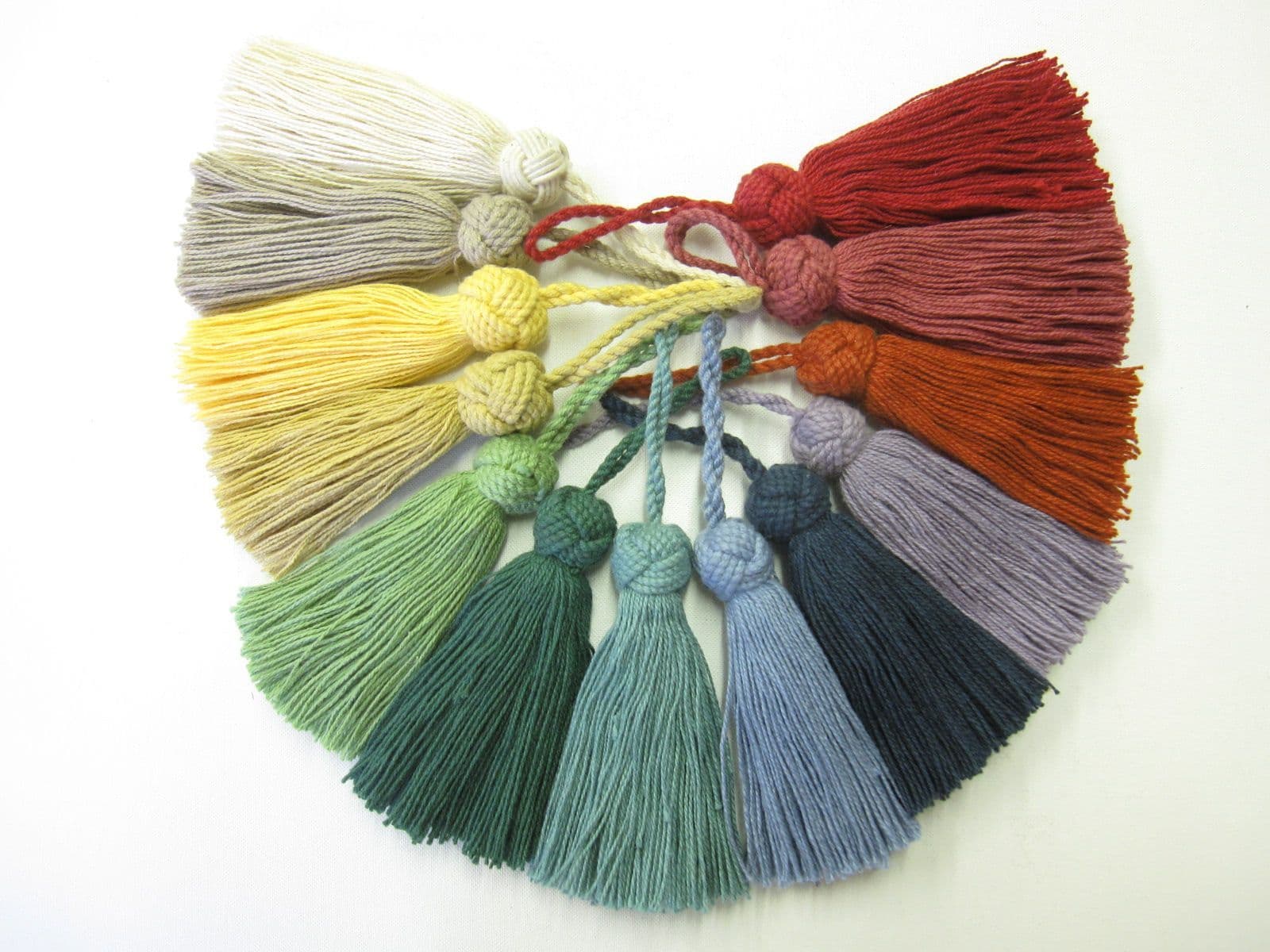 Turkish cotton key tassels cushion blind trim trimming