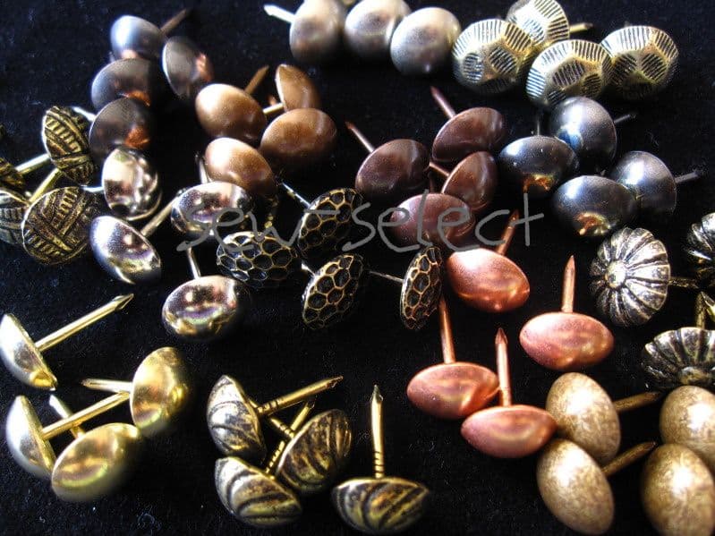 Upholstery nails - SELECT COLOUR QUANTITY HERE - Chair furniture tacks ...