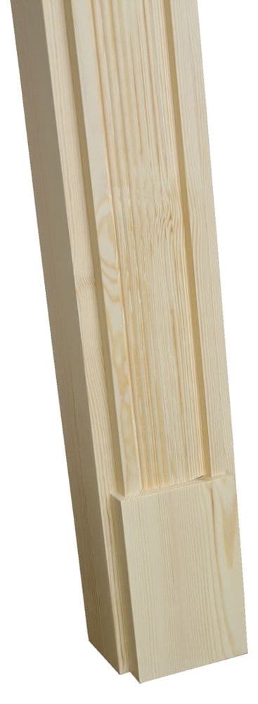 Roundel Wooden Fire Surround