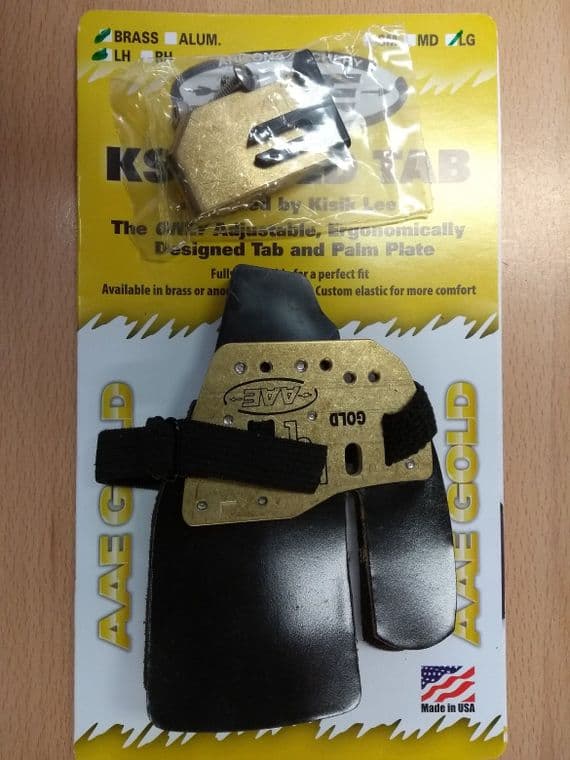 KSL Gold Tab Brass Cordovan Leather