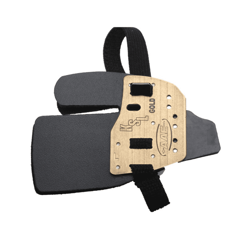 KSL Gold Tab Brass Cordovan Leather