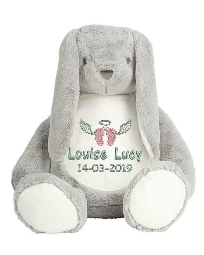 Personalised Rabbit Memory Bear - Sympathy Bear - Bereavement Bear
