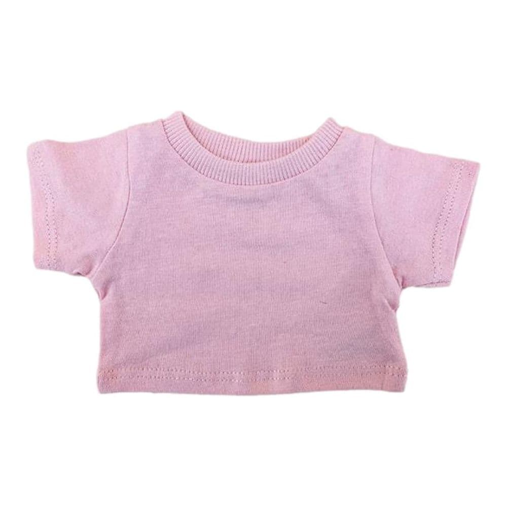 Personalised Teddy Bear Top - Pale Pink Teddy T-shirt | Personalised Bears