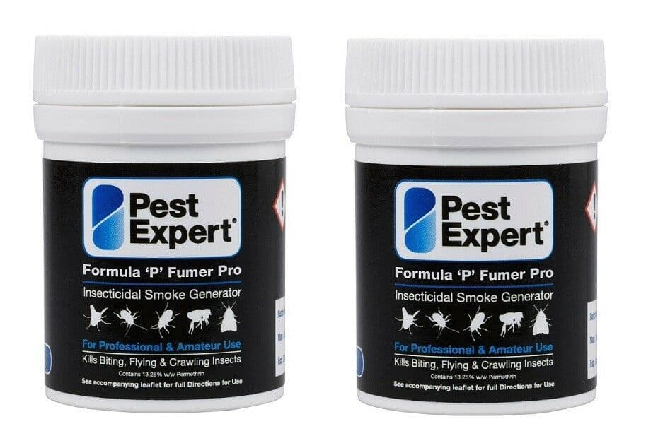 Pest Expert Formula P Pro Fumer Bed Bug Smoke Bombs Twinpack