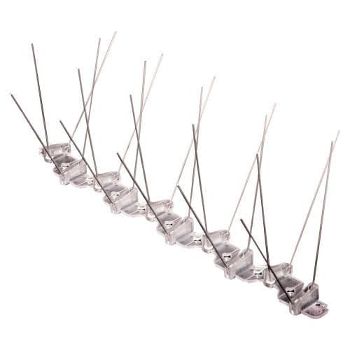 Pest Expert Wide Stainless Steel Spikes 50m