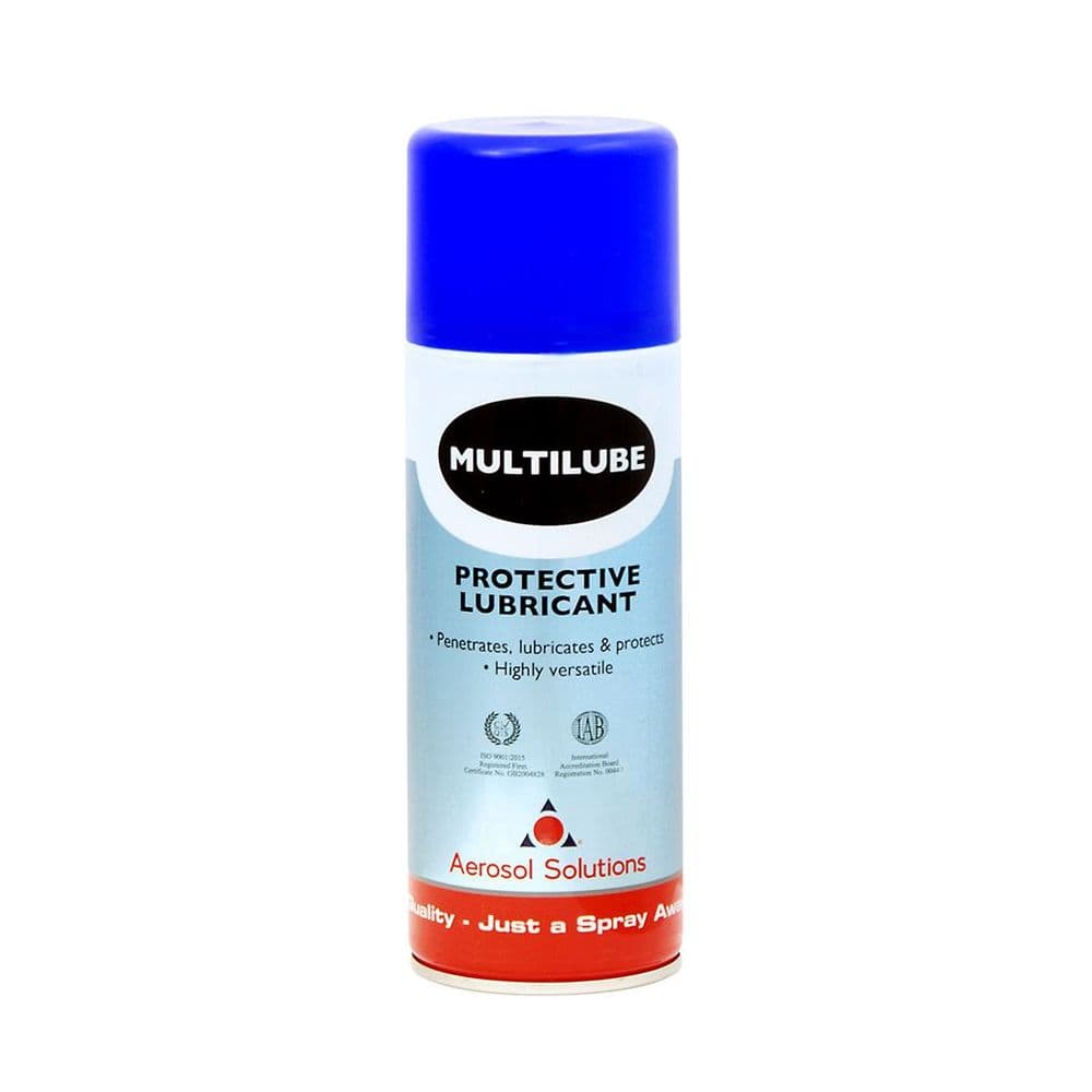 0100 MULTILUBE Industrial Strength Maintenance Spray - Pack of 12 x 400ml