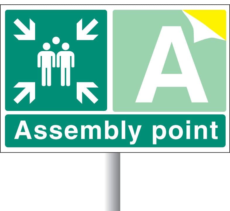 52114 Special Assembly point aluminium c/w channel 600x400mm 600x400mm ...
