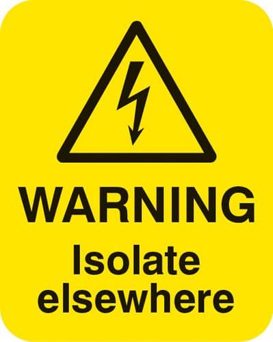 Electrical Warning Labels