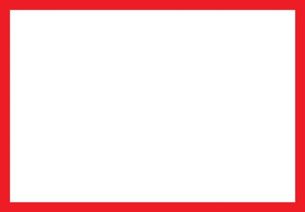 56191 Blank Adapt-a-sign - Red Border 215x310mm 215x310mm Safety Sign