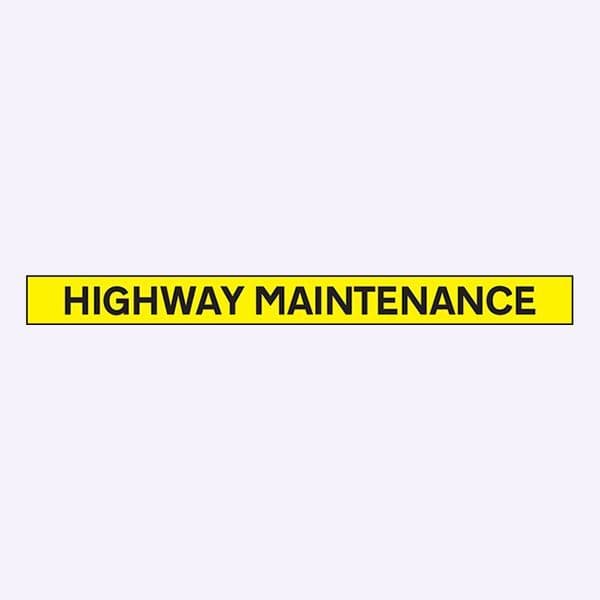56520 Highway maintenance - 1300x100mm reflective magnetic 1300x100mm ...