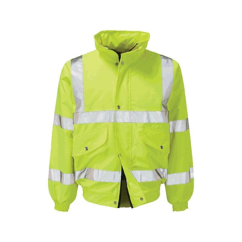 NPORS Hi Vis Bomber Jacket
