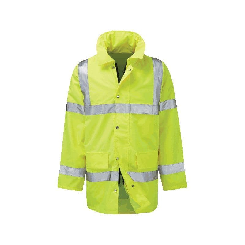 NPORS Hi Vis Parka Long Jacket