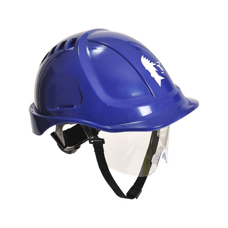 NPORS PW54 Safety Helmet with Visor