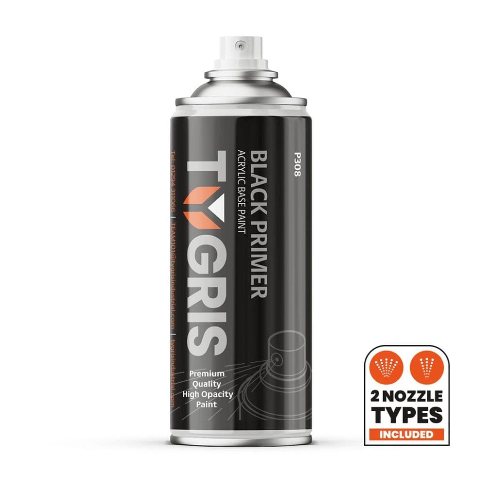 P308 Black Primer Paint 400ml