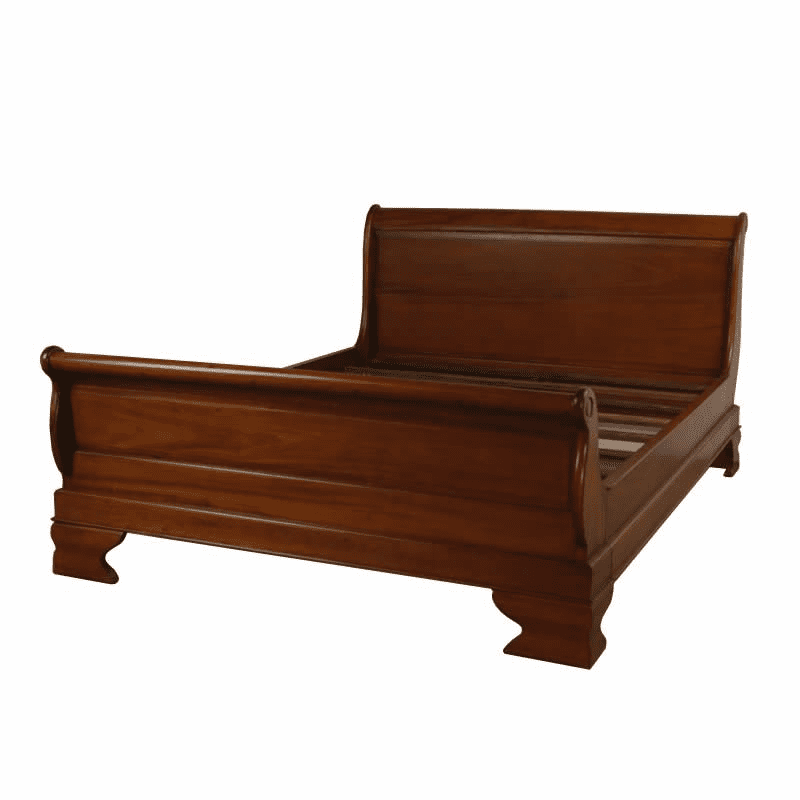 Sleigh Bed with Standard Footboard Double