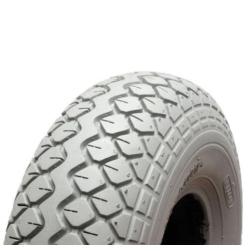 400 x 5 330 x 100 Mobility Scooter Grey Block Tyre