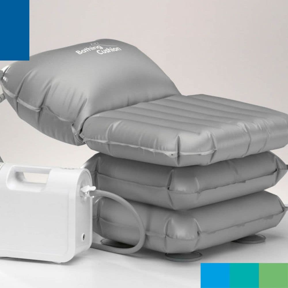 Mangar Bathing Cushion with Airflo 12 Compressor