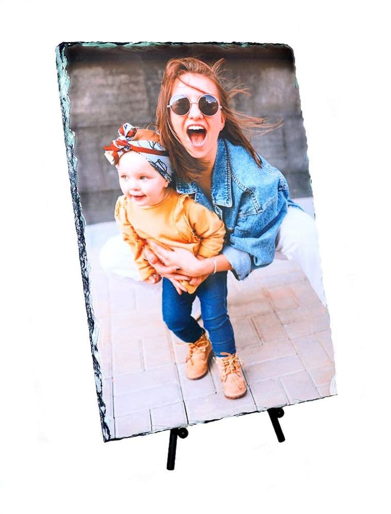 Large Rectangular Personalised Photo Slate