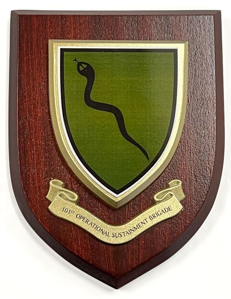 101st Operational Sustainment Brigade Military Wall Plaque