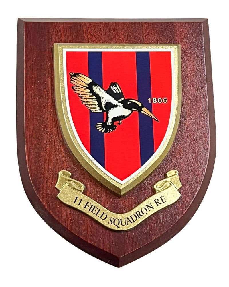 11 Field Squadron Royal Engineers Military Wall Plaque
