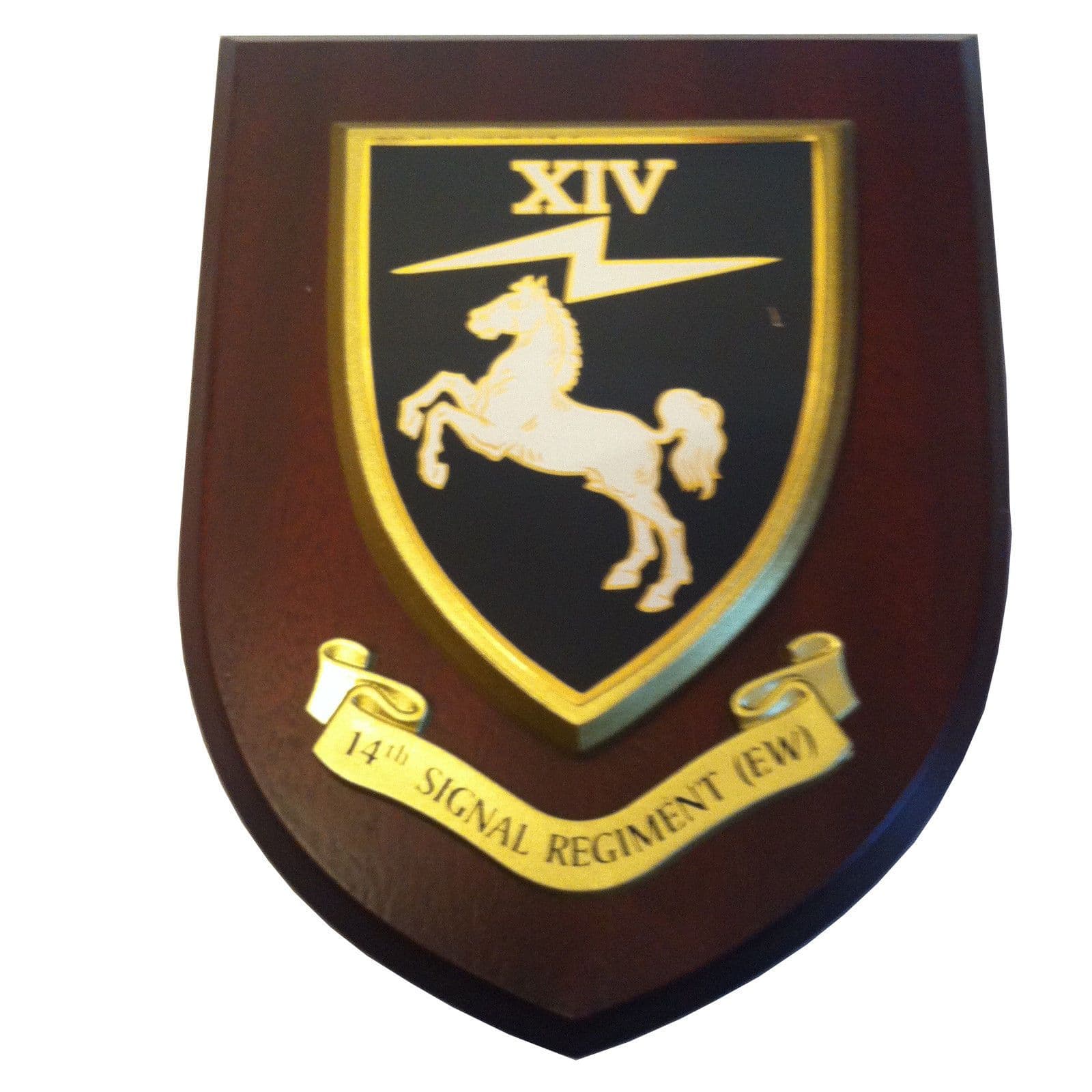 14th Regiment Signals EW Military Regimental Wall Plaque