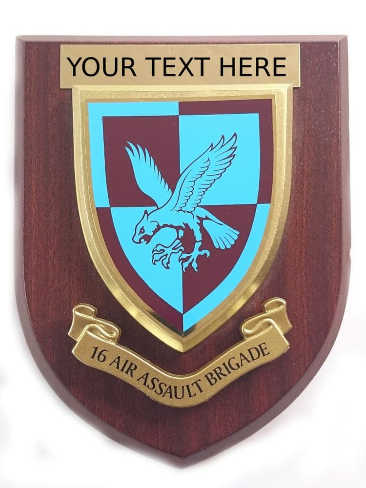 16 Air Assault Brigade Personalised Military Wall Plaque 8