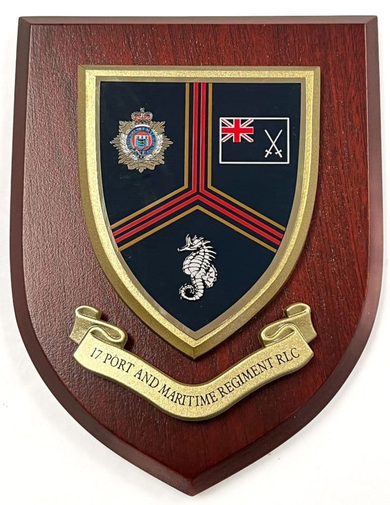 17 Port and Maritime Regiment RLC Military Wall Plaque